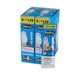 White Owl Blue Raspberry 30/2 Cigars - Natural | Famous Smoke
