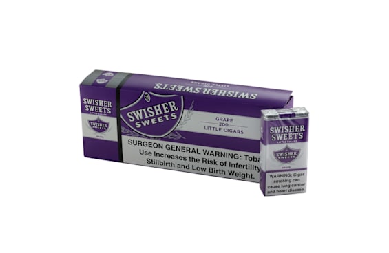 Swisher Sweets Grape Little Cigars - Natural | Famous Smoke
