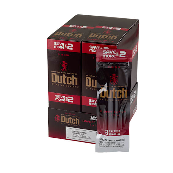 Dutch by Dutch Masters Sweet Fusion Red Cigarillos (4 3/4 x 28 ...