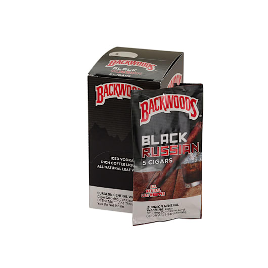 Backwoods Black Russian 8/5 Cigars - Natural | Famous Cigars