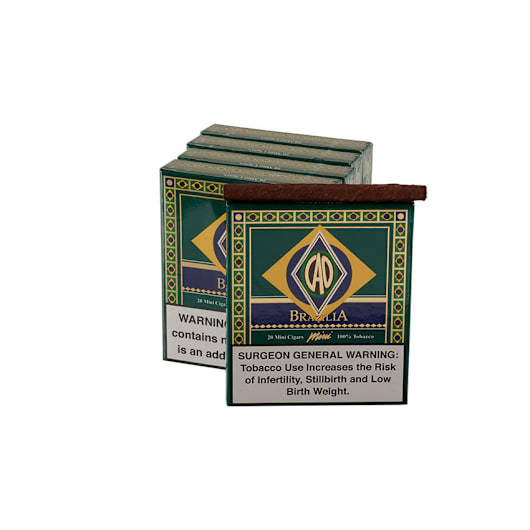 CAO Brazilia Minis Cigars - Maduro | Famous Smoke