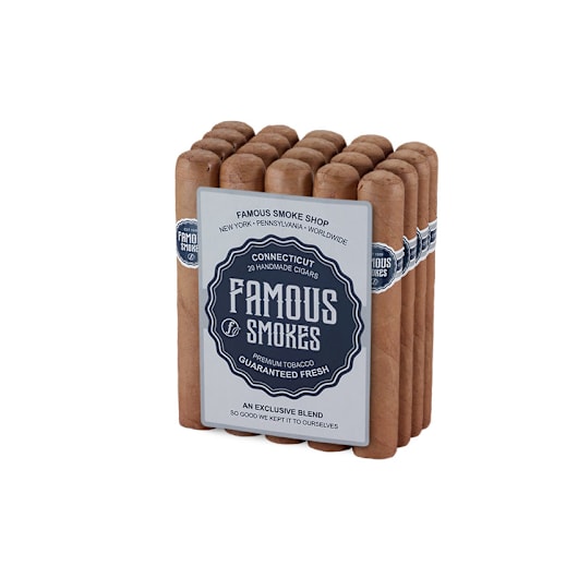 Famous Smokes Connecticut Robusto Cigars - Natural | Famous Smoke