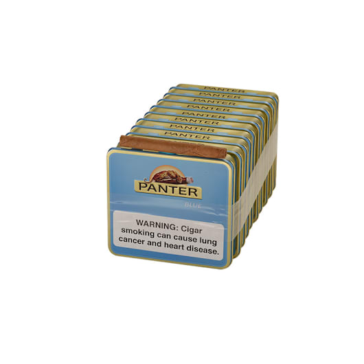 Panter Blue (20) Cigar Tin - Natural | Famous Cigars