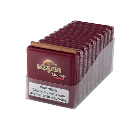 Panter Mignon Sweet 10/20 Cigars - Natural | Famous Smoke