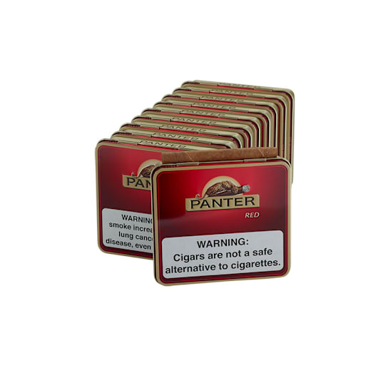 Panter Red Vanilla 10/20 Cigars - Natural | Famous Cigars