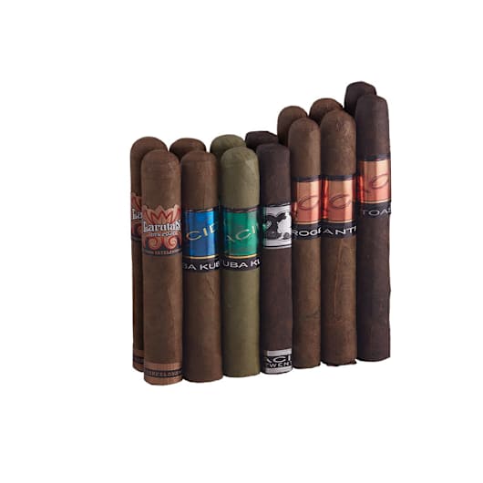 Drew Estate 14 Cigar Super Sam Cigar Sampler | Famous Smoke