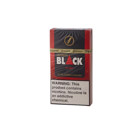 Djarum Black Ruby Filtered Cigars - Natural | Famous Smoke