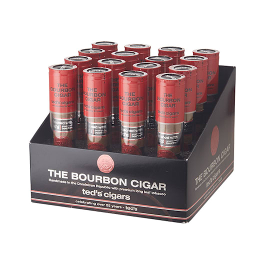 Ted's Bourbon 5x62 Torpedo Cigars - Natural | Famous Cigars