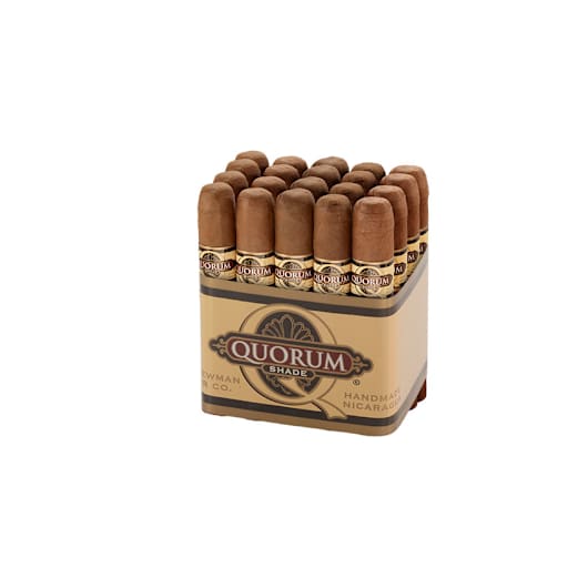 Quorum Shade Short Robusto Cigars - Natural | Famous Cigars