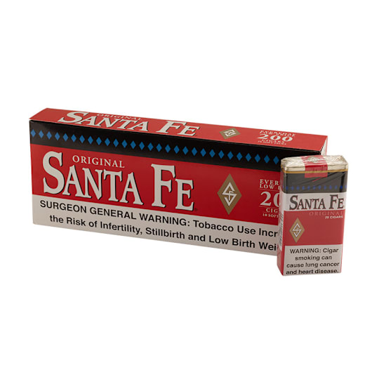Santa Fe Regular 10/20 Cigars - Natural | Famous Cigars