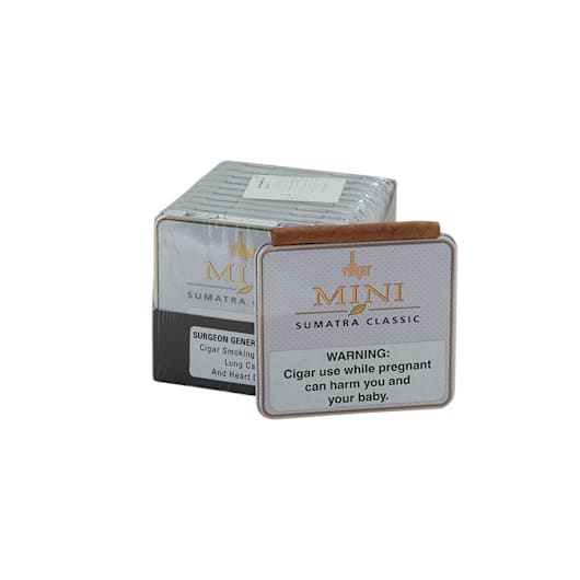 Villiger Mini Sumatra 10/10 Cigars - Natural | Famous Smoke