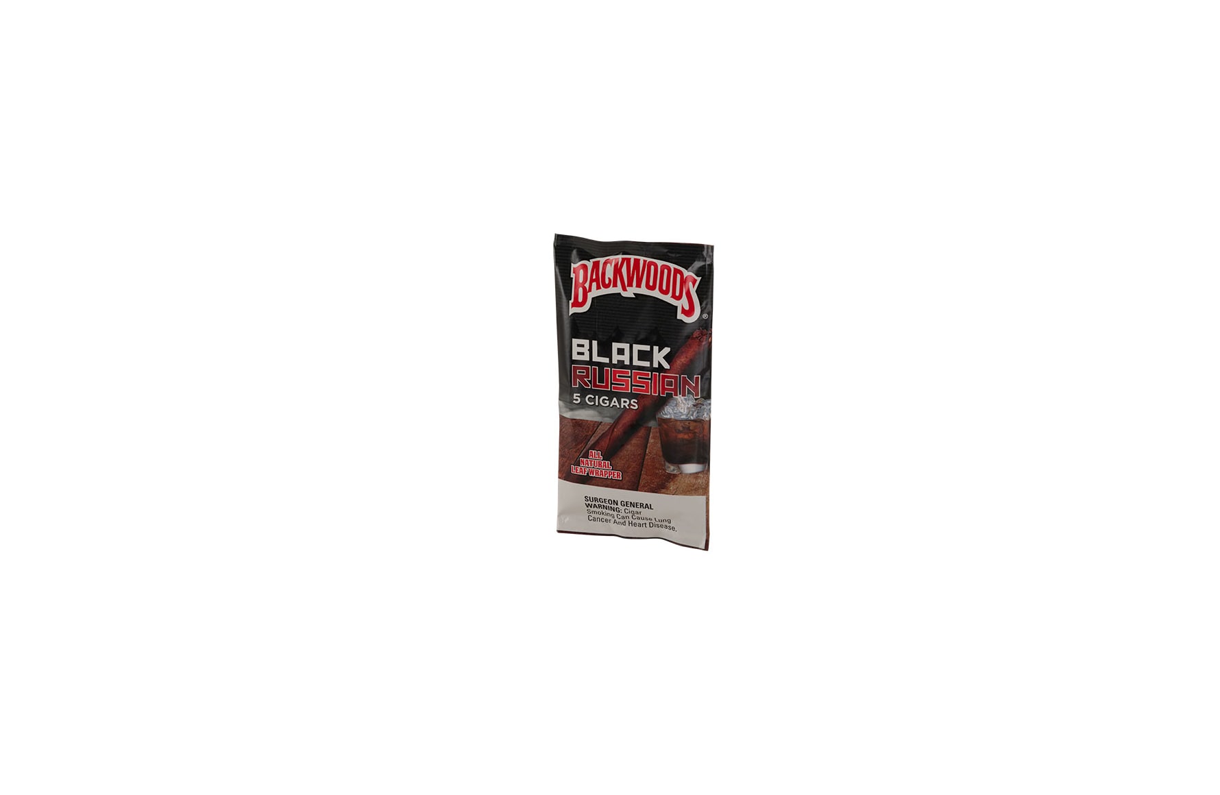 Backwoods Black Russian 8/5 Cigars - Natural | Famous Smoke