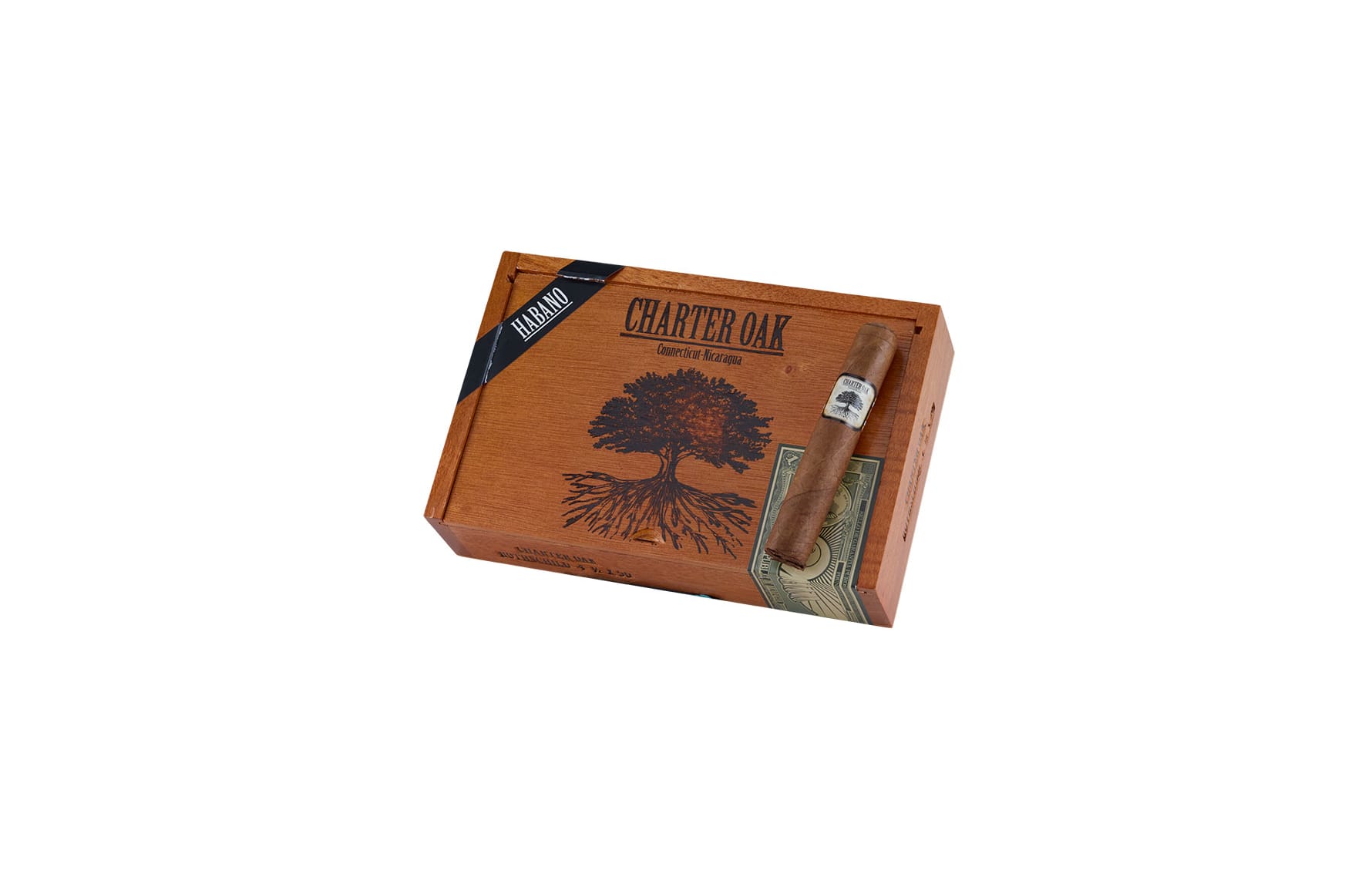 Charter Oak Habano Rothchild Cigars - Natural | Famous Smoke