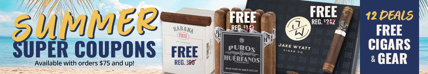 Save with Cigar Coupons | Famous Cigars