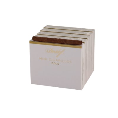 Davidoff Mini Cigarillos Gold 5/20 Cigars - Natural | Famous Smoke