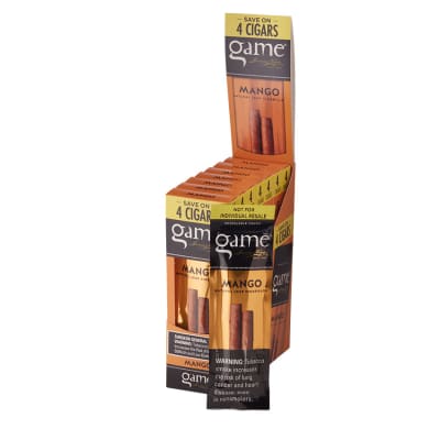 GyV Game Cig Mango 7/4 Cigars - Natural | Famous Smoke